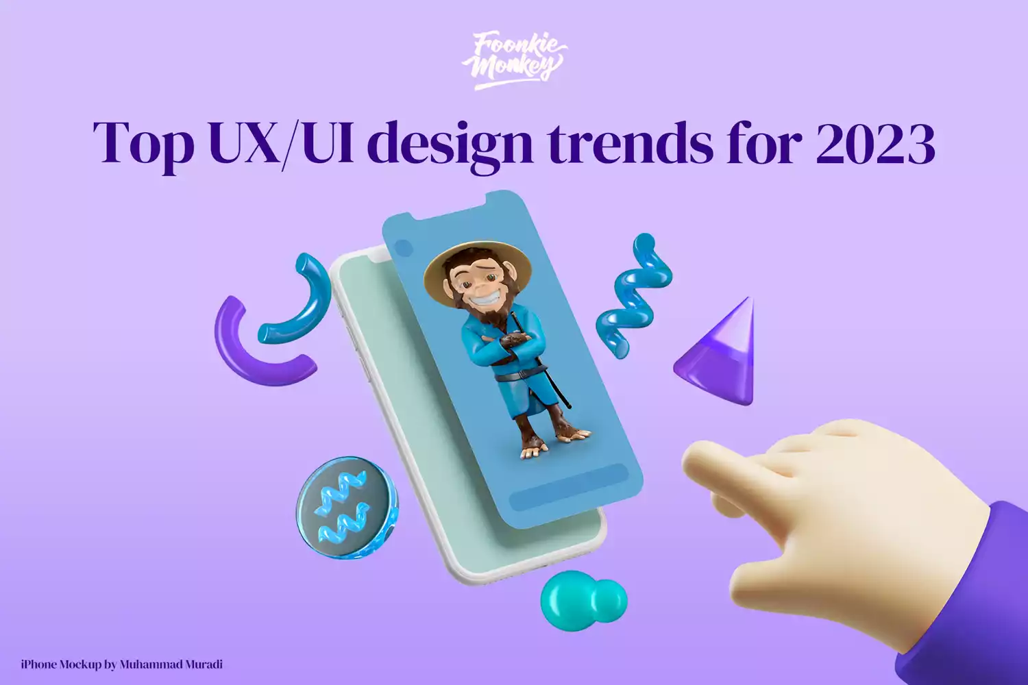 Top UX/UI Design Trends For 2023 - Foonkie Monkey