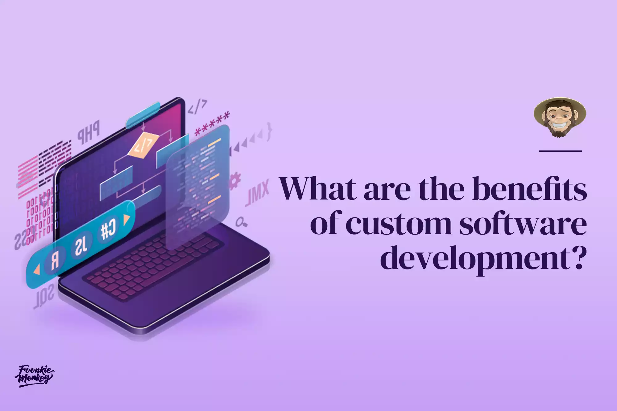 What are the benefits of custom software development? - Foonkie Monkey